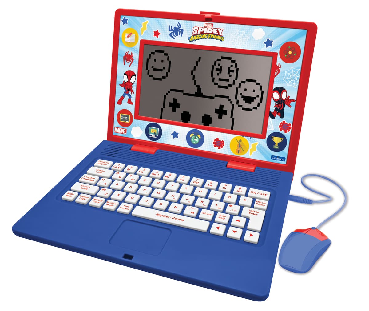Spidey and his amazing friends Bilingual talking educational laptop ...